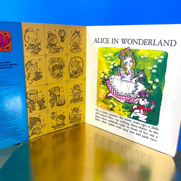 Peter Pan Records | Media | Alice In Wonderland Vintage Vinyl Record ...